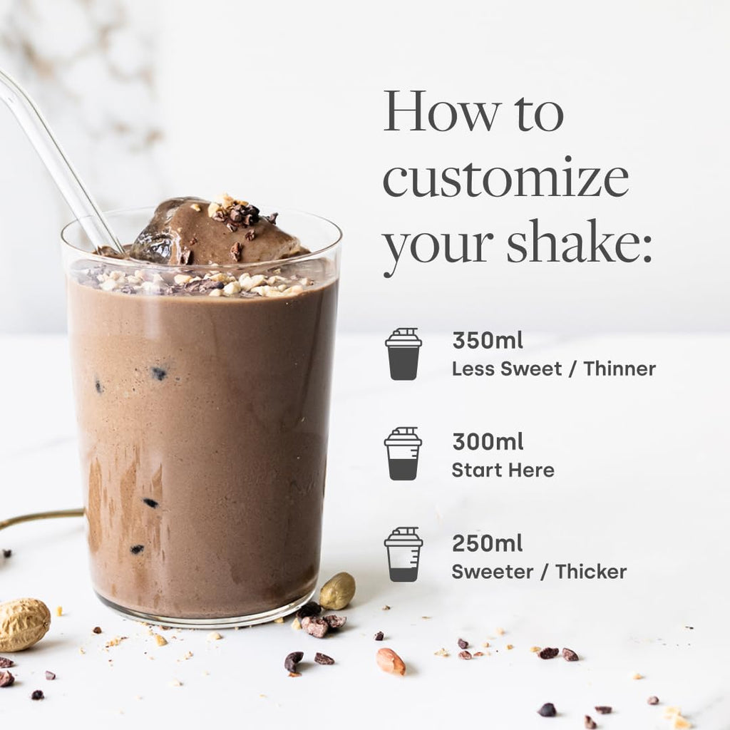 delicious chocolate peanut protein blend