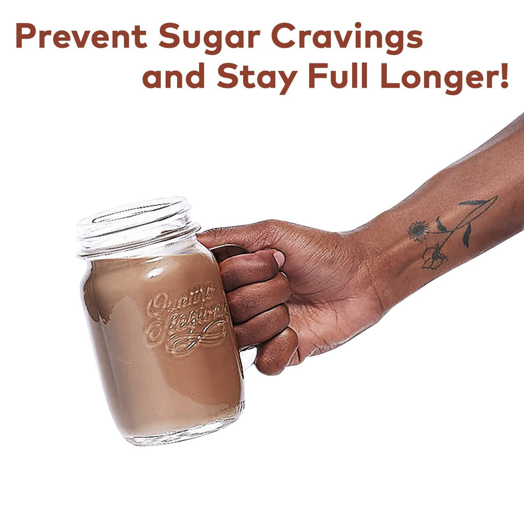 delicious chocolate protein drink