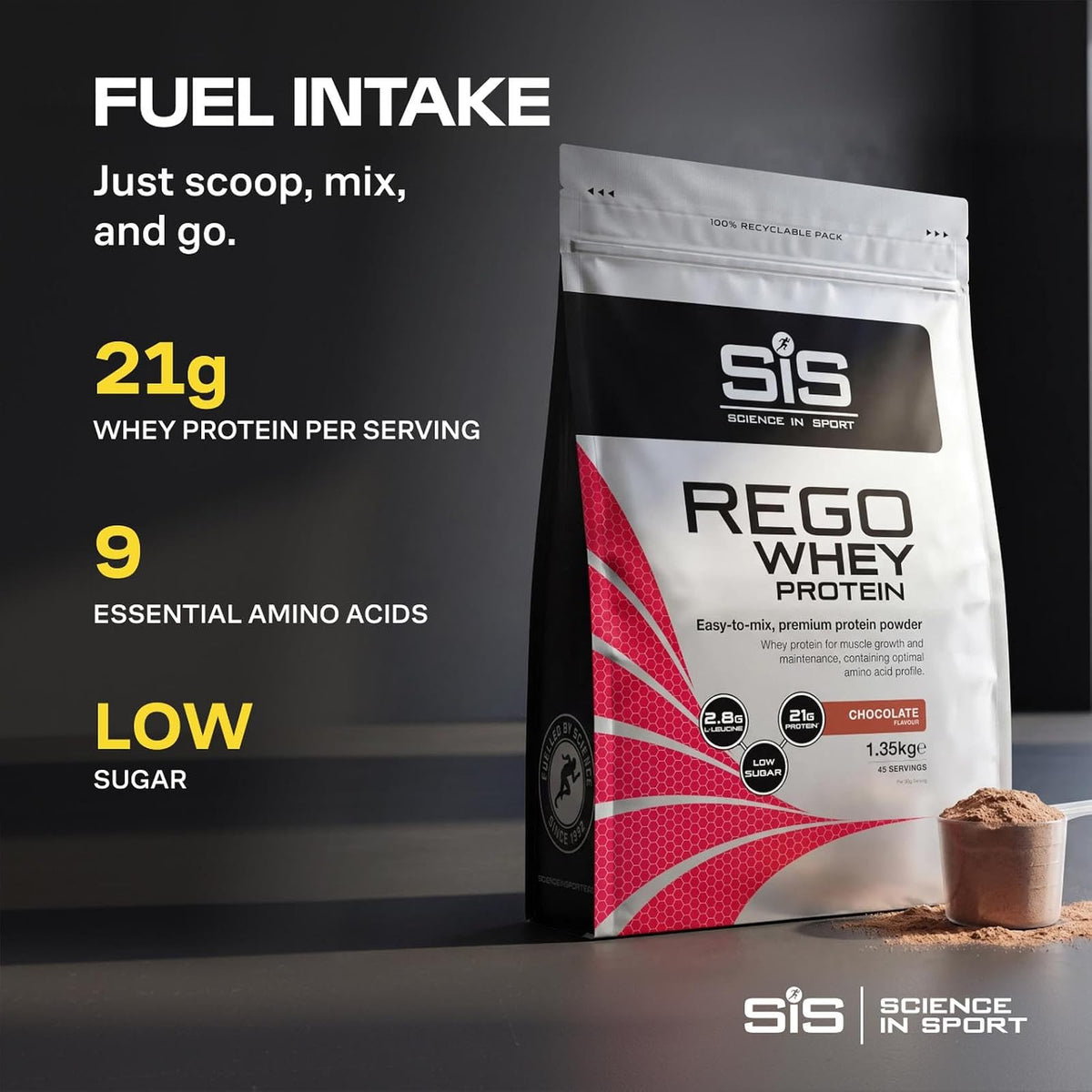 delicious chocolate protein for recovery