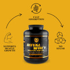 Delicious chocolate protein shake mix