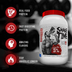 Delicious chocolate protein shake mix