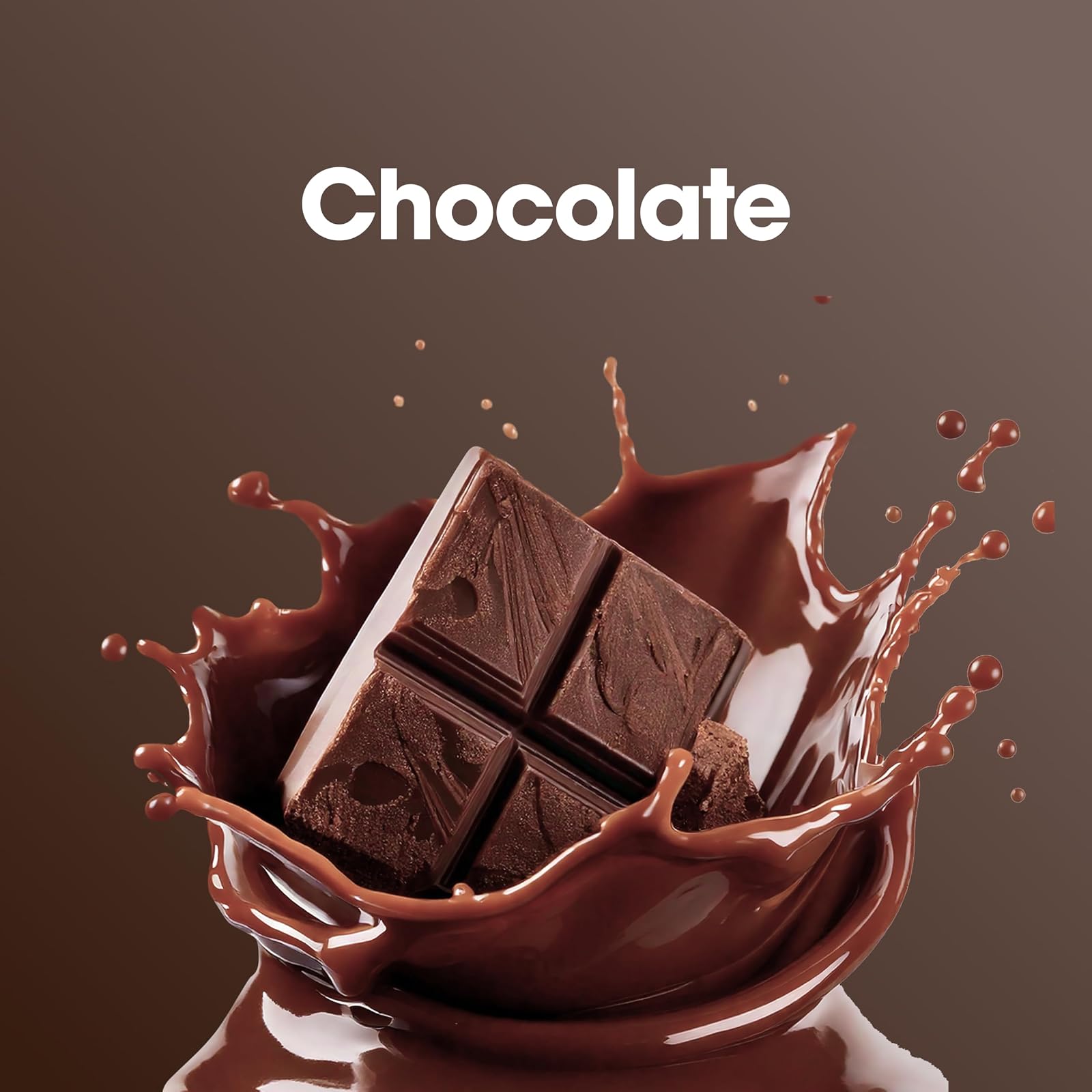 delicious chocolate protein shake