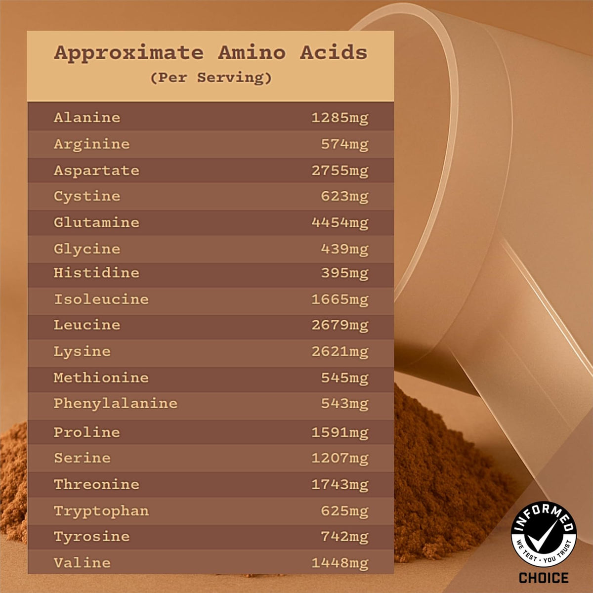delicious chocolate protein shake