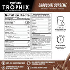 delicious chocolate protein shake