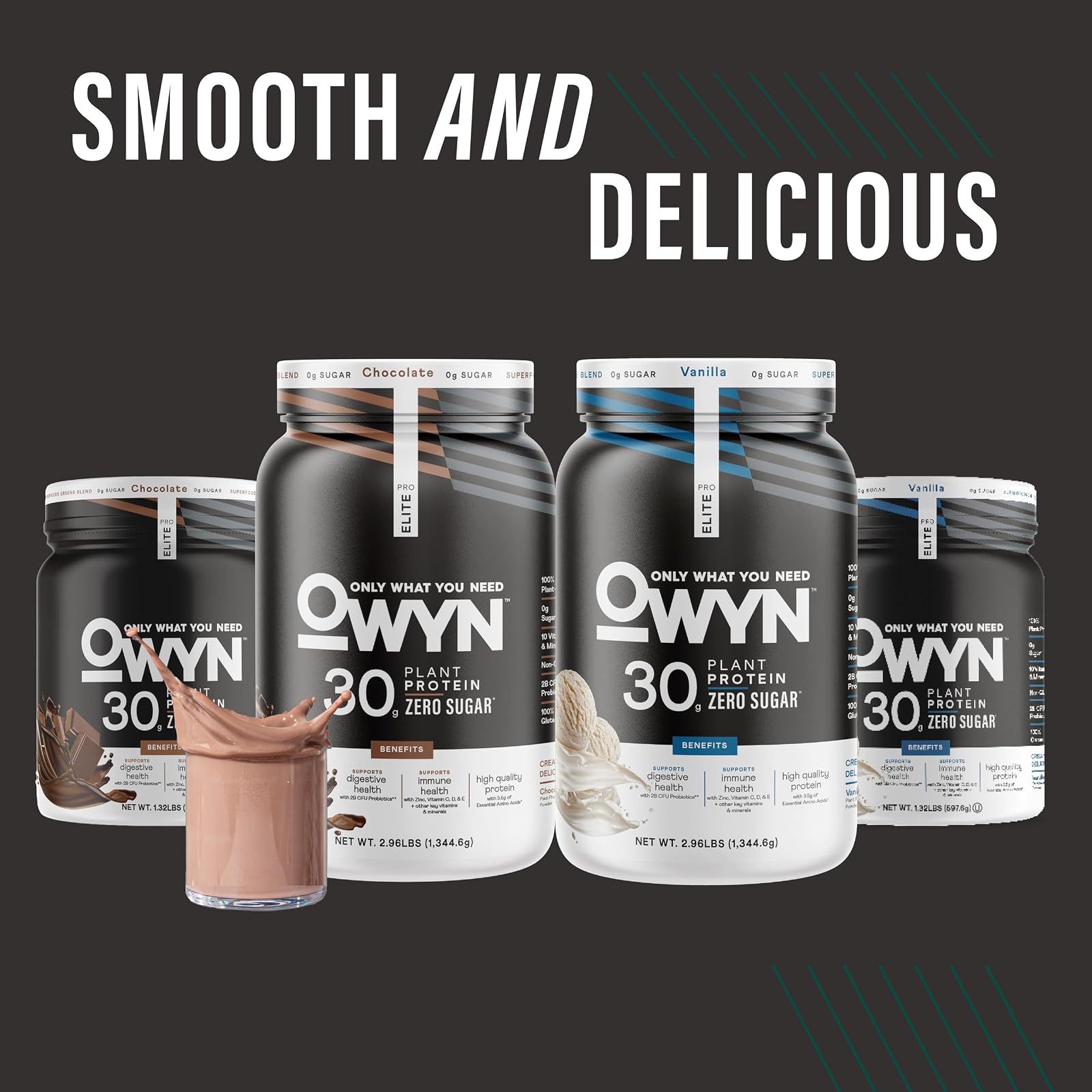 delicious chocolate protein shake