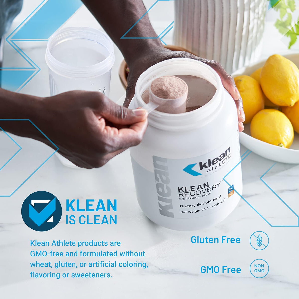 delicious chocolate protein supplement