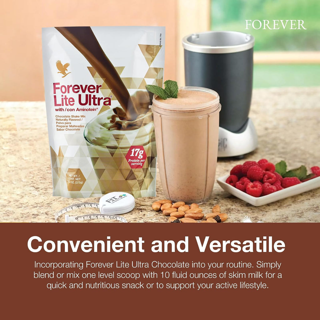 delicious chocolate protein supplement