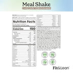 delicious chocolate shake for meal replacement