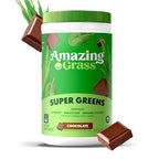 delicious chocolate super greens powder