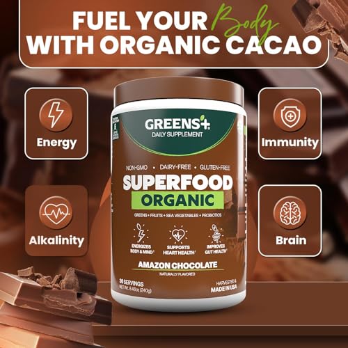 delicious chocolate superfood supplement