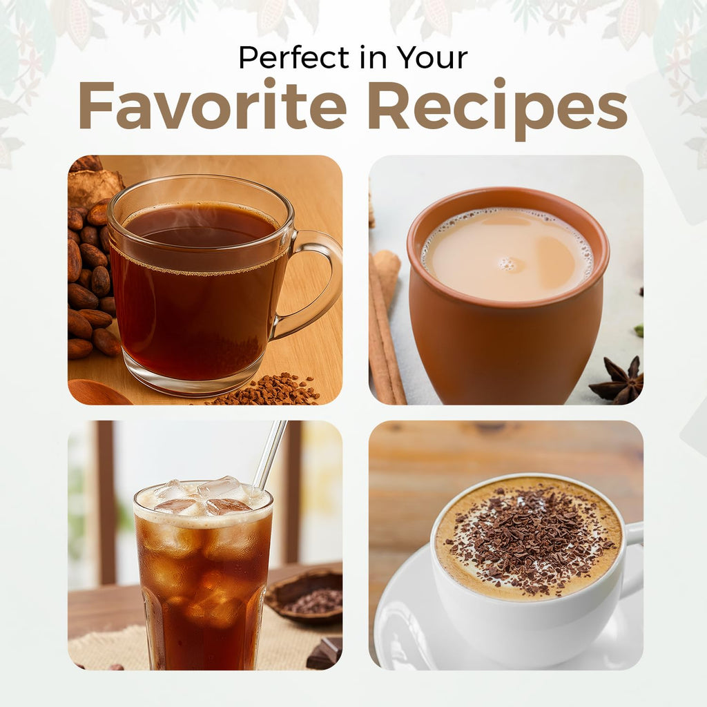 delicious chocolate tea for relaxation