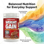 delicious chocolate weight gain supplement