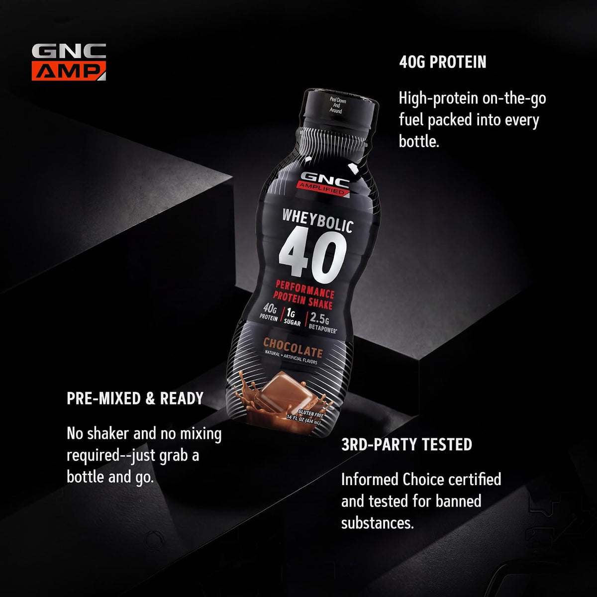 delicious chocolate whey protein drink