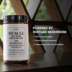 delicious chocolate whey protein shake