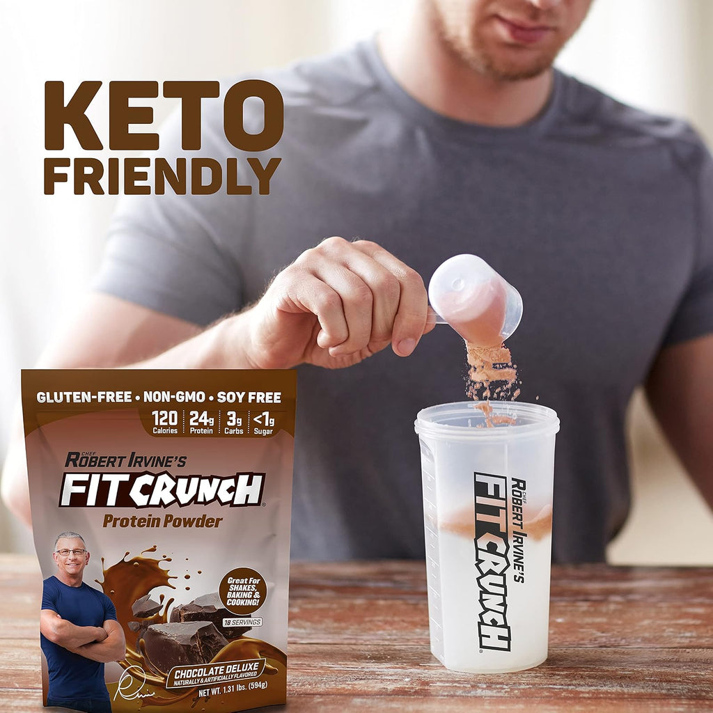 delicious chocolate whey protein shake
