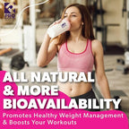 delicious chocolate whey protein shake