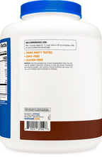 delicious chocolate whey protein supplement