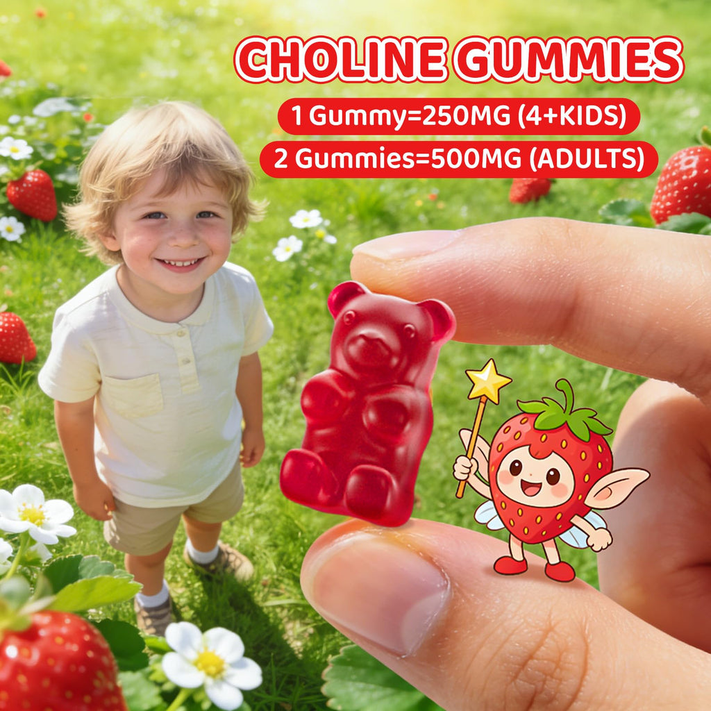 Delicious Choline Gummies for adults