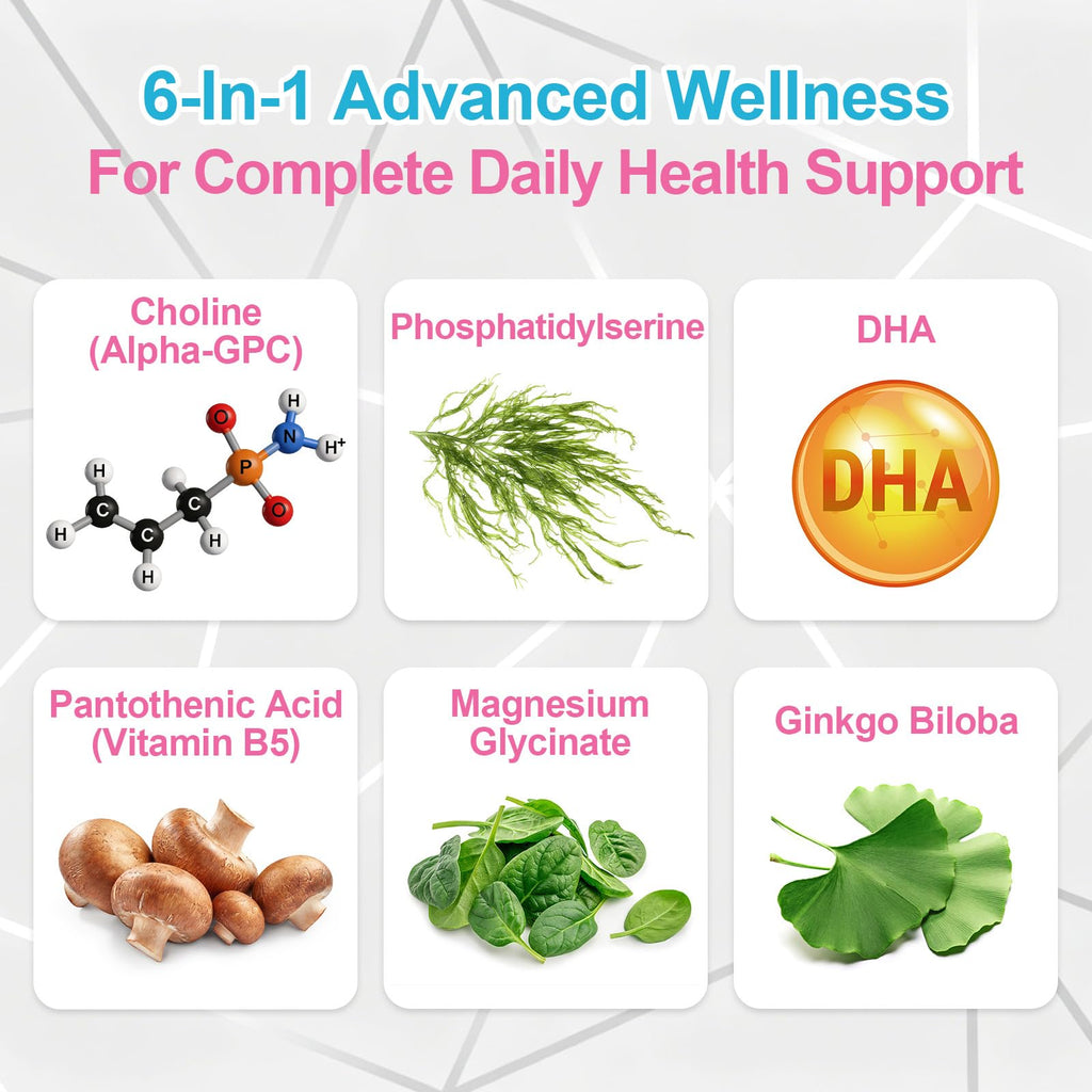 Delicious choline gummies for daily use