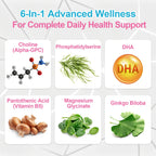 Delicious choline gummies for daily use