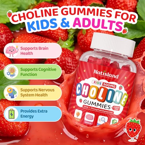 Delicious Choline gummies for daily wellness