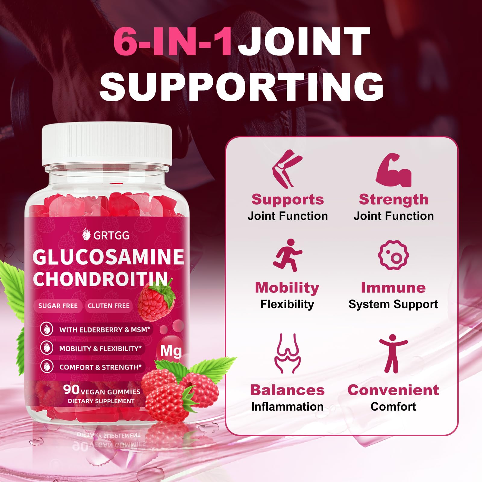 delicious chondroitin gummy supplements