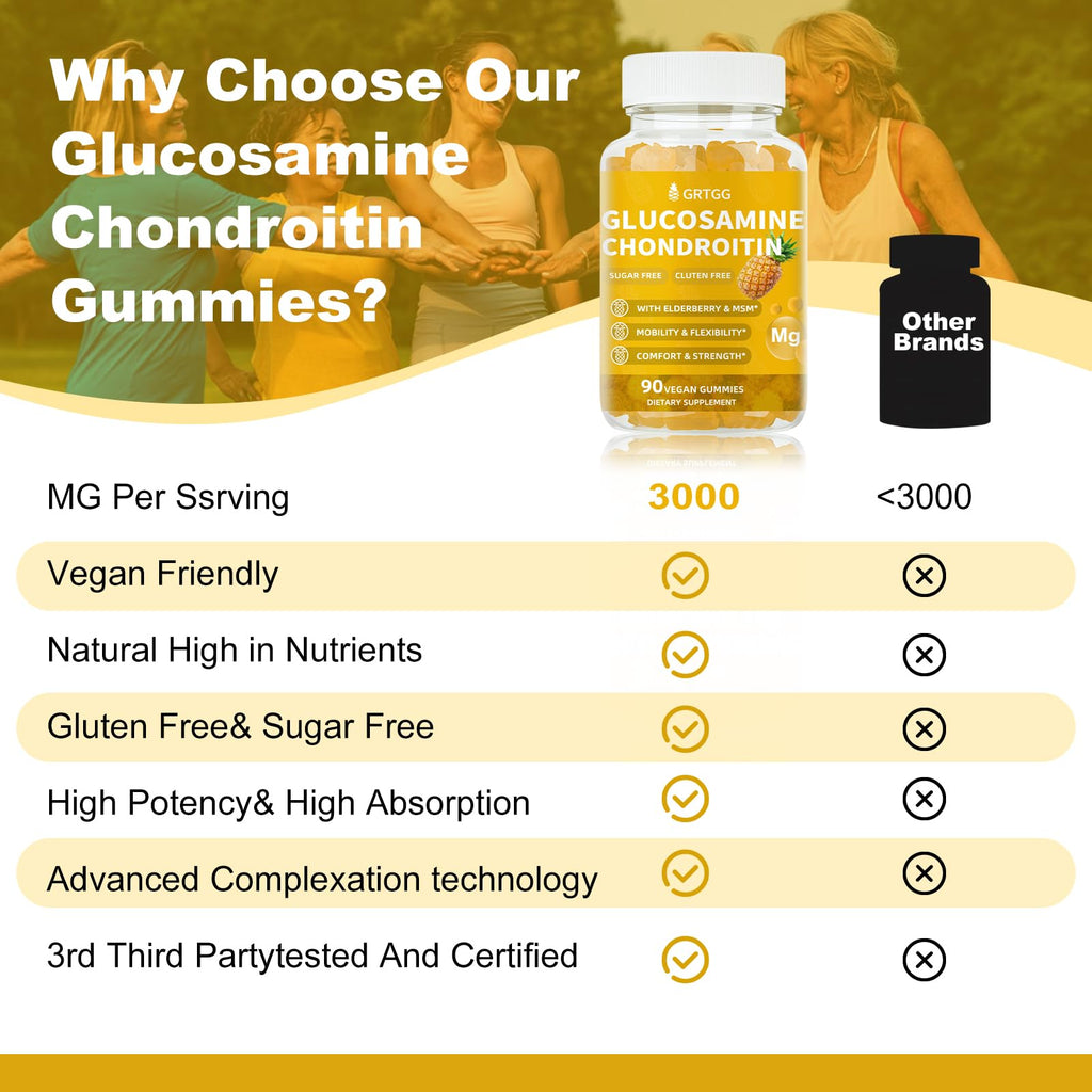delicious chondroitin gummy supplements
