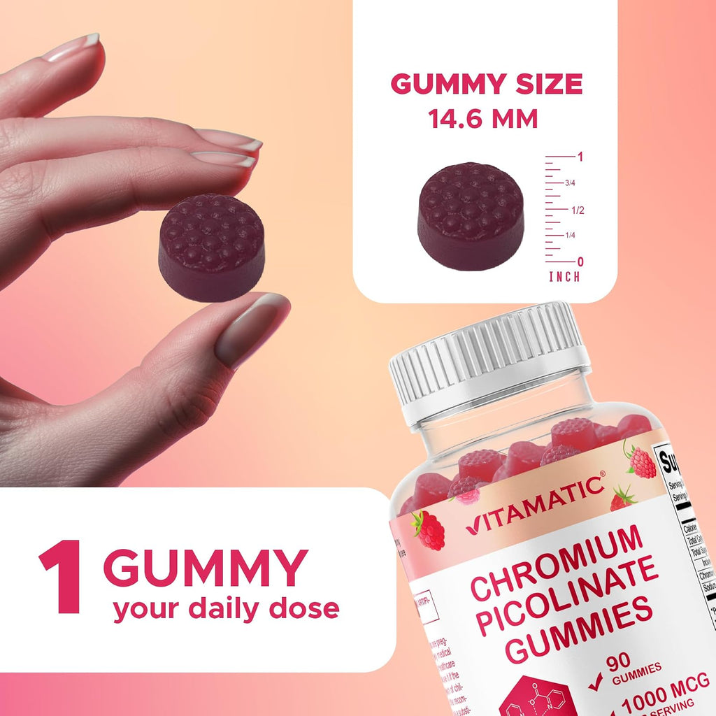 delicious chromium gummies for daily use