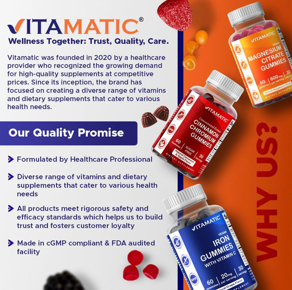 Delicious chromium gummies for health