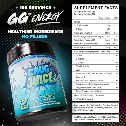 Delicious Chug Juice energy drink