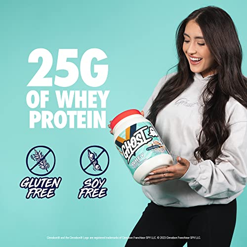 delicious Cinnabon whey protein powder