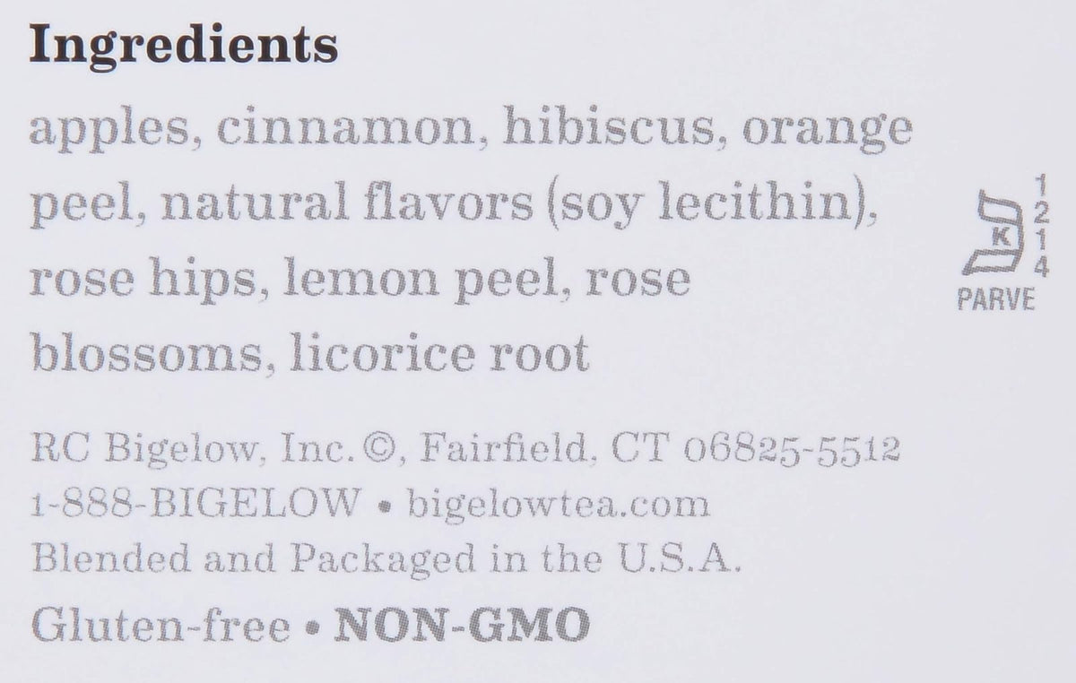 delicious cinnamon apple tea blend