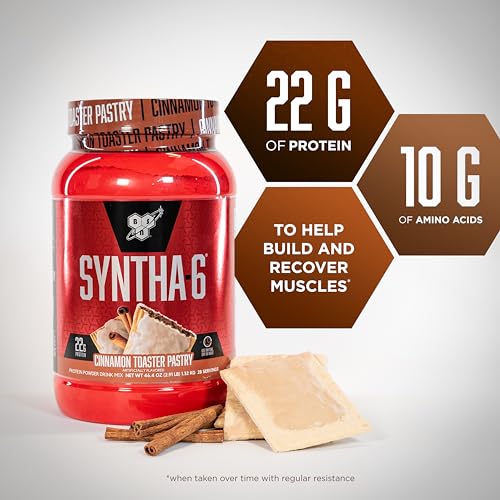 delicious cinnamon protein shake mix