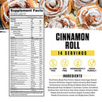 delicious cinnamon roll plant based protein
