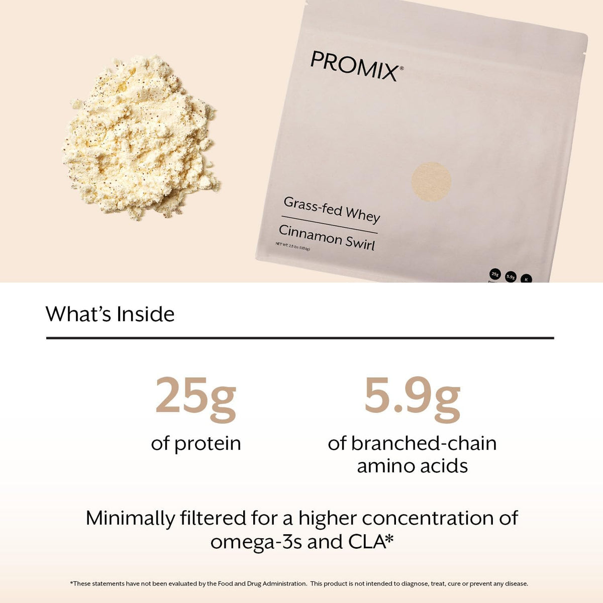 delicious cinnamon swirl protein