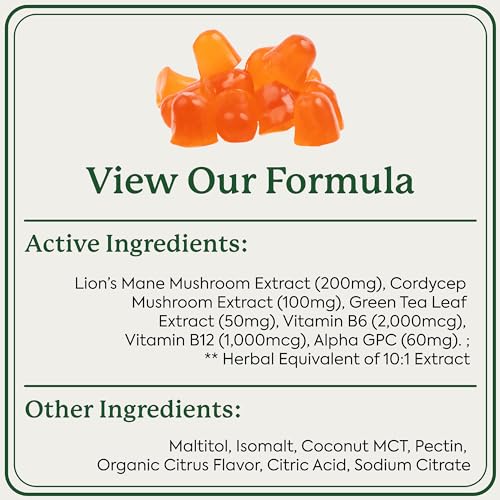 delicious citrus gummies for brain health