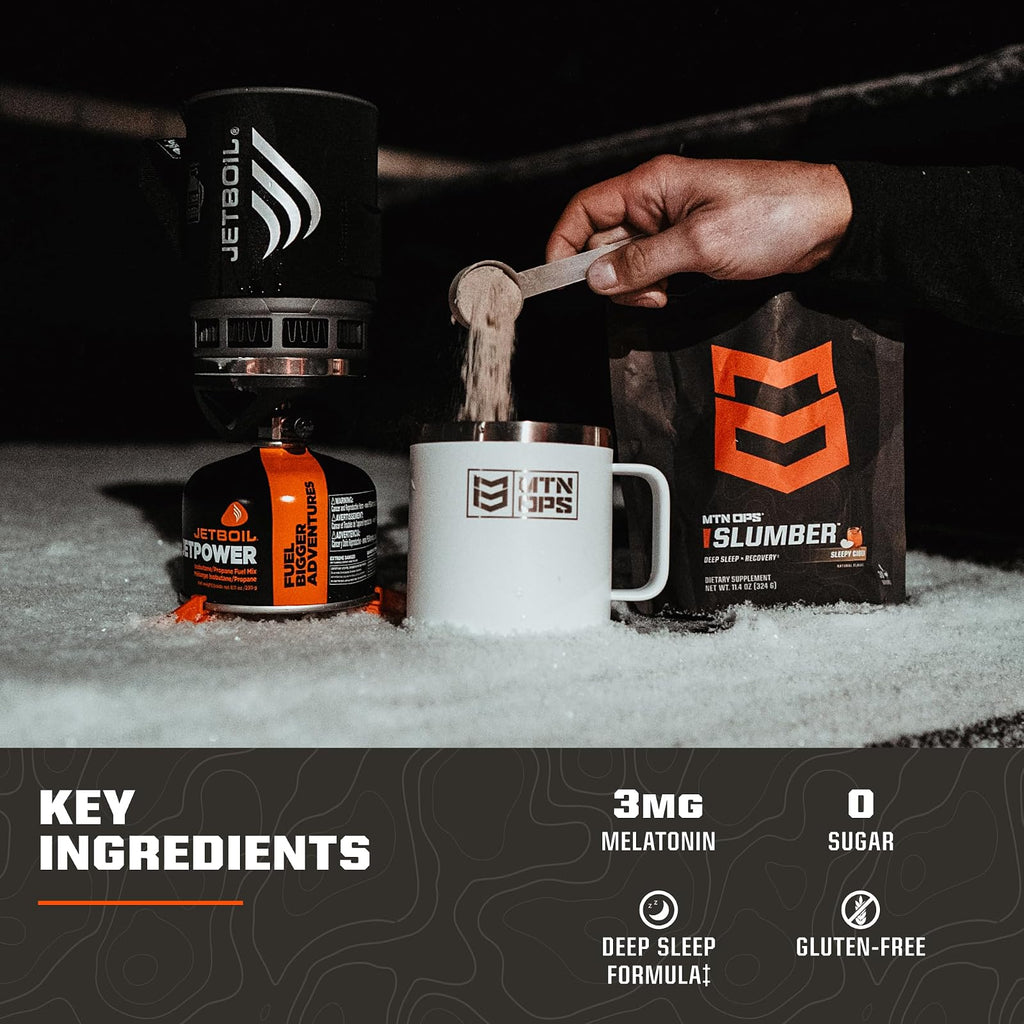 delicious cocoa flavour sleep supplement