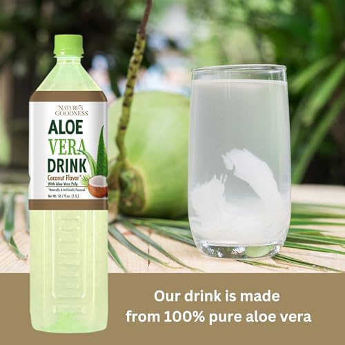delicious coconut aloe vera refreshment
