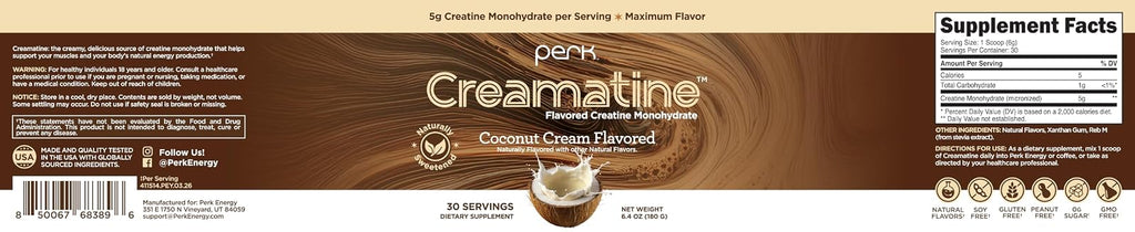 Delicious coconut flavour for workouts