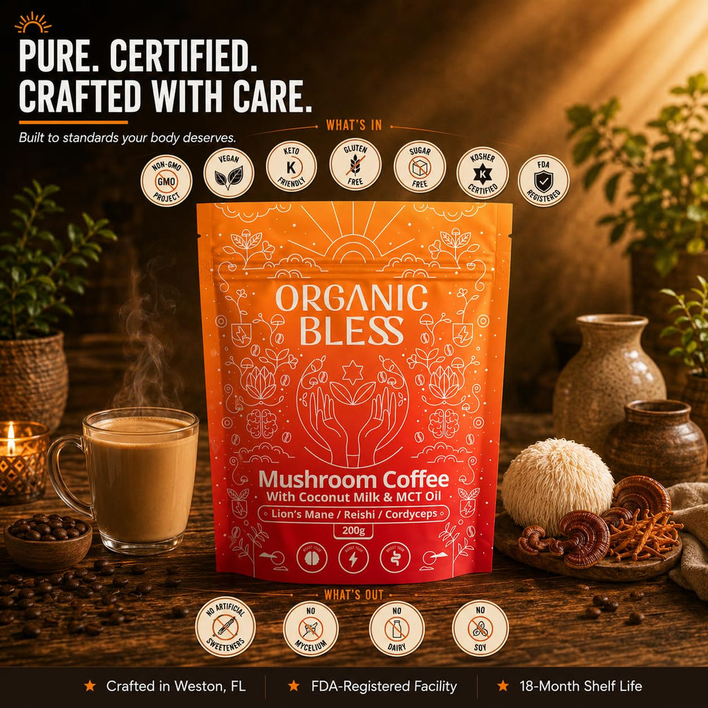 delicious coconut milk coffee mix