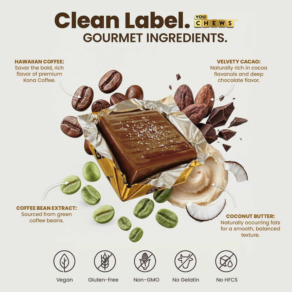 delicious coffee chews for athletes