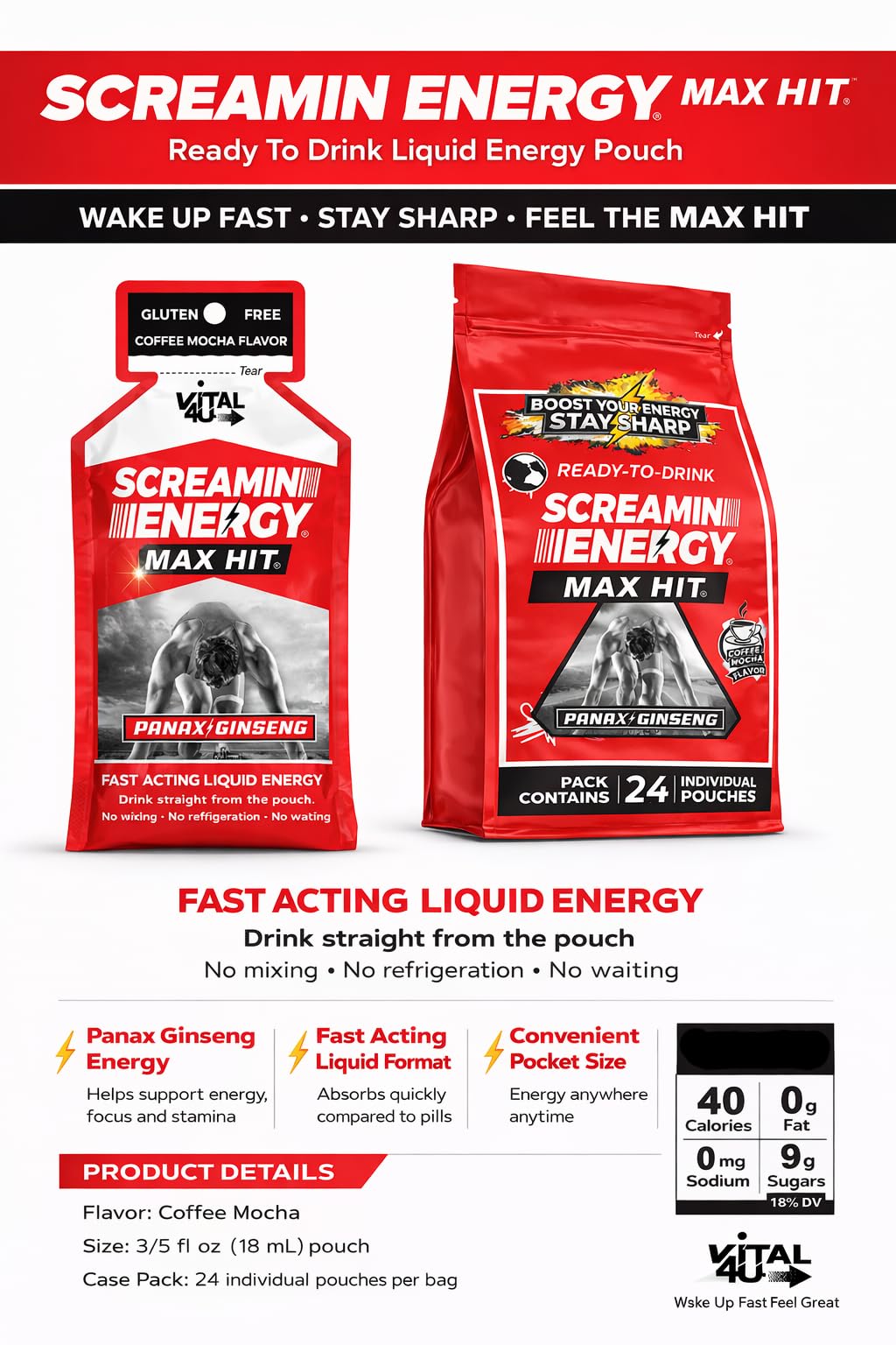delicious coffee energy for on-the-go