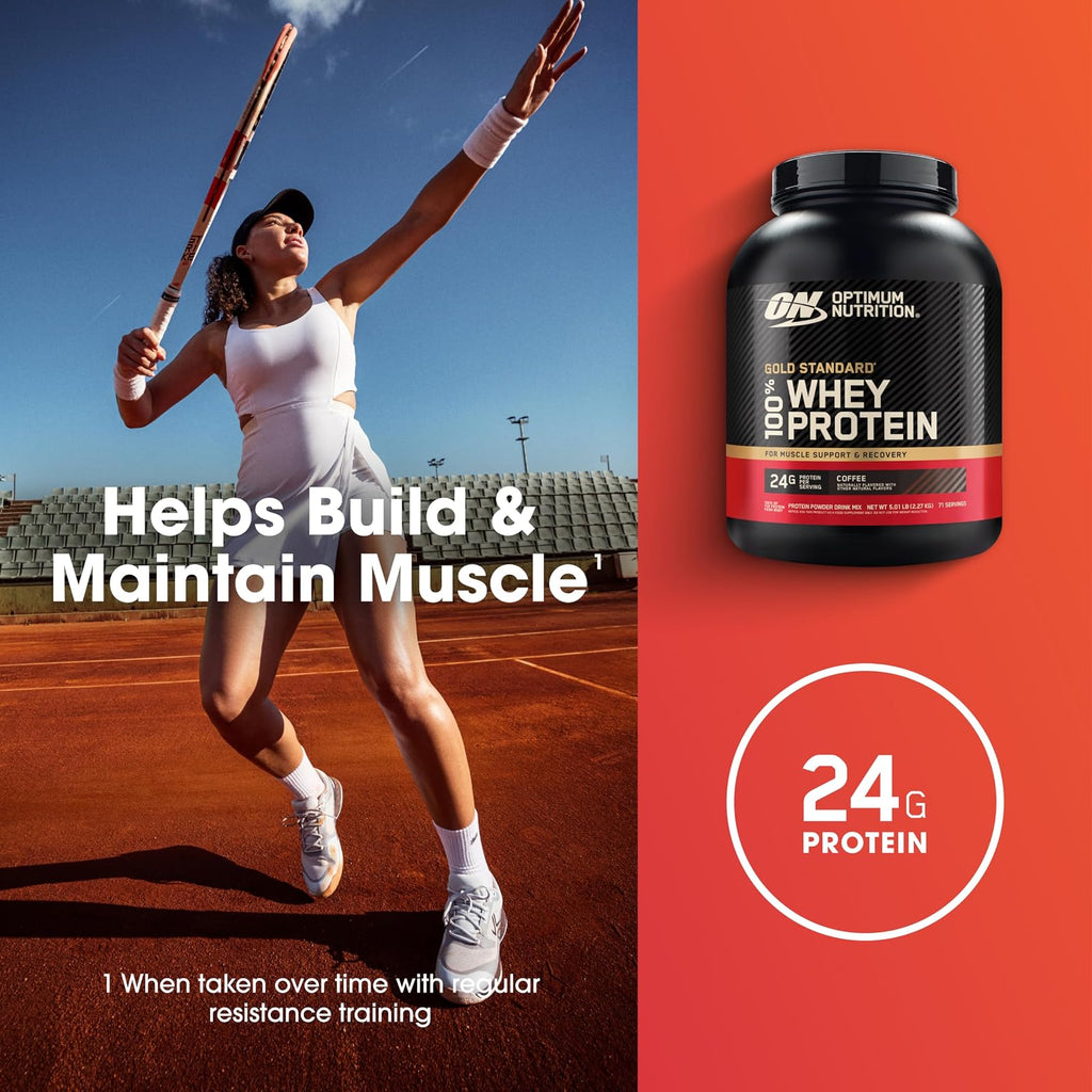 delicious coffee whey protein supplement