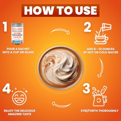delicious collagen coffee for energy