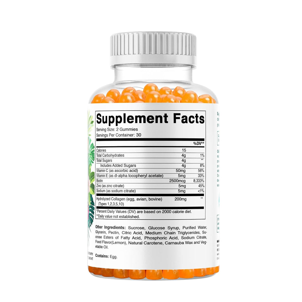 Delicious collagen gummies for daily use