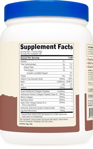 delicious collagen protein powder shake