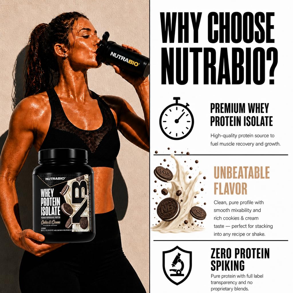 delicious cookies and cream flavour protein