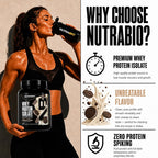 delicious cookies and cream flavour protein