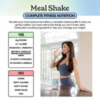 delicious cookies and cream meal shake