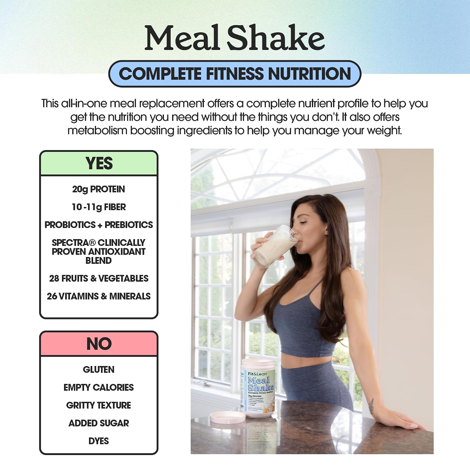 delicious cookies and cream meal shake